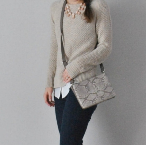 thirty-one | Bags | Thirty One Street Style Putty Snake Crossbody Purse ...